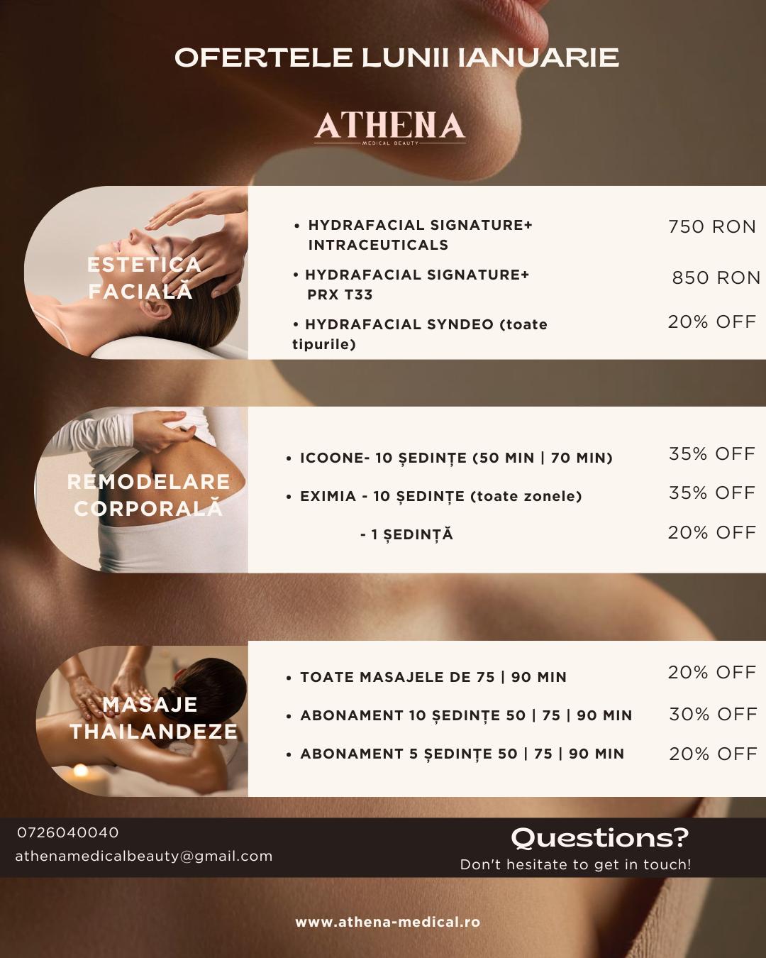 ATHENA MEDICAL BEAUTY Iași | Notino szalonok